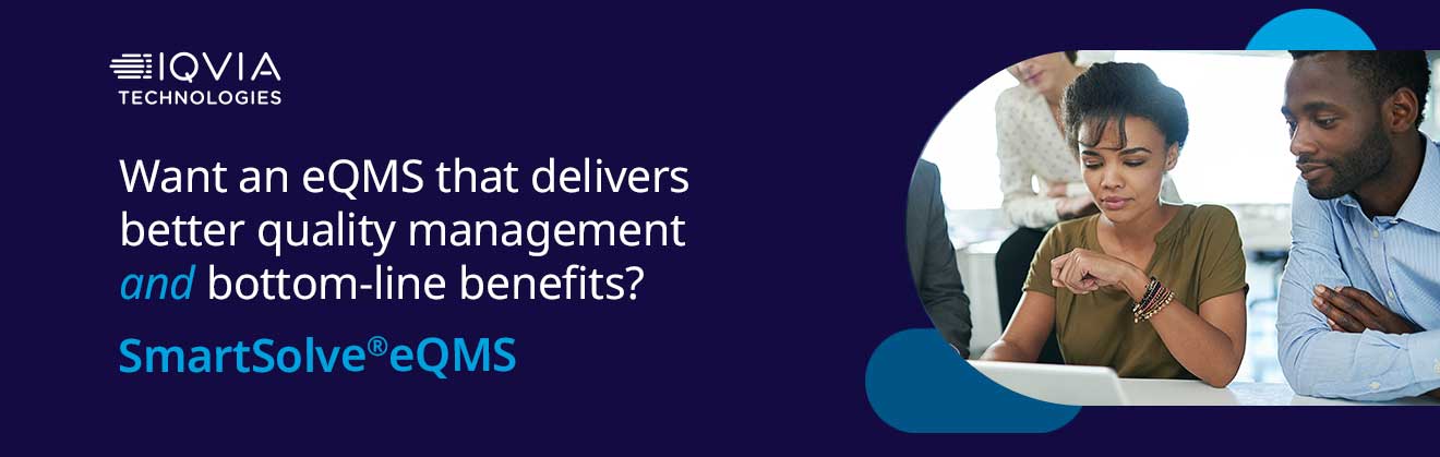 eQMS System for Pharma and Medical Devices | IQVIA Quality Solutions